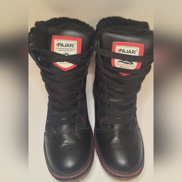 Pajar | Shoes | Pajar Boots Trooper 2 Black Leather Winter Waterproof ...